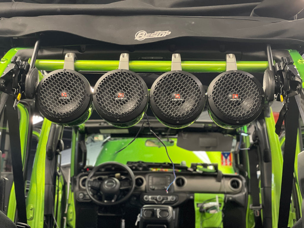 Jeep Roll Bar Speakers
