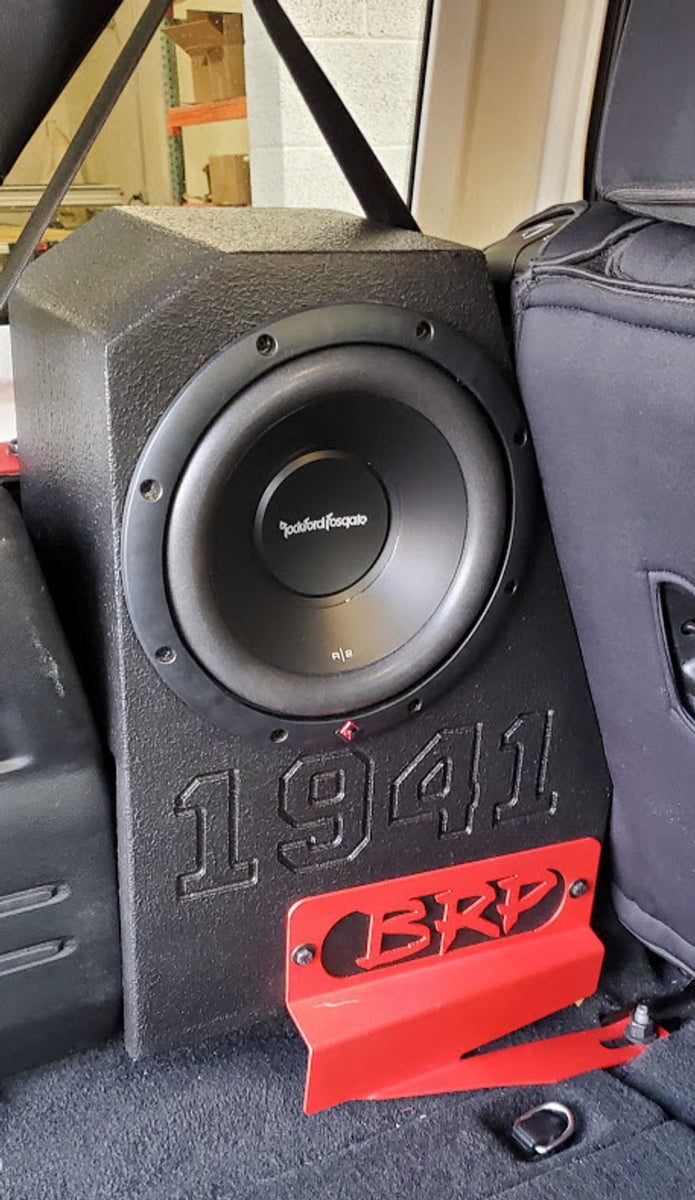 BRP Jeep JLU Subwoofer Enclosure- 2018 & Newer